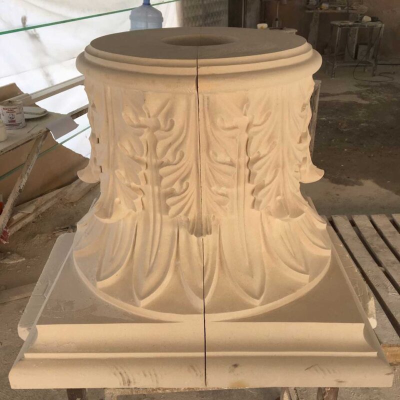 Limestone Column - Likya Royal Limestone
