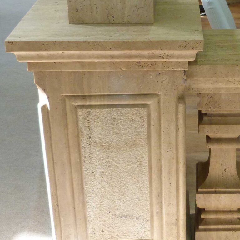 Limestone Pier Cap And Wall Caps - Likya Royal Limestone