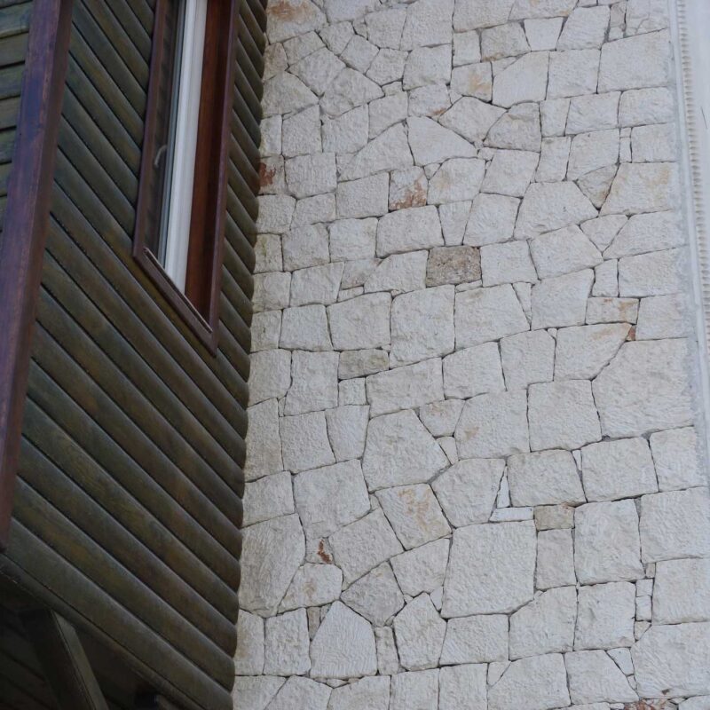 White Limestone Exterior Wall Cladding | Likya Royal Limestone