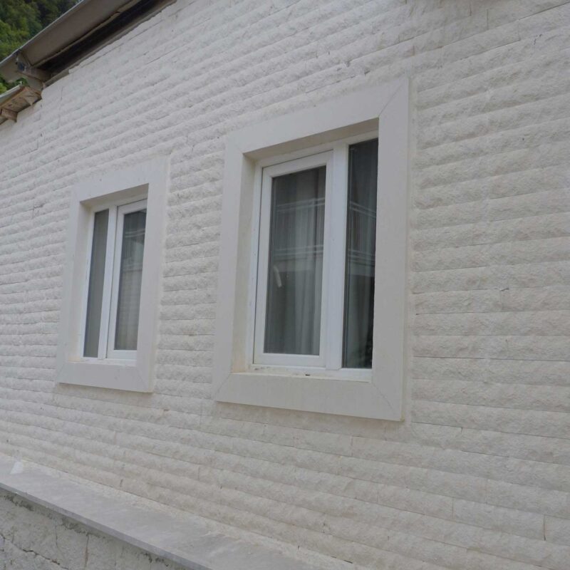 White Limestone Exterior Wall Cladding | Likya Royal Limestone