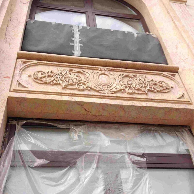 White Limestone Exterior Wall Cladding | Likya Royal Limestone